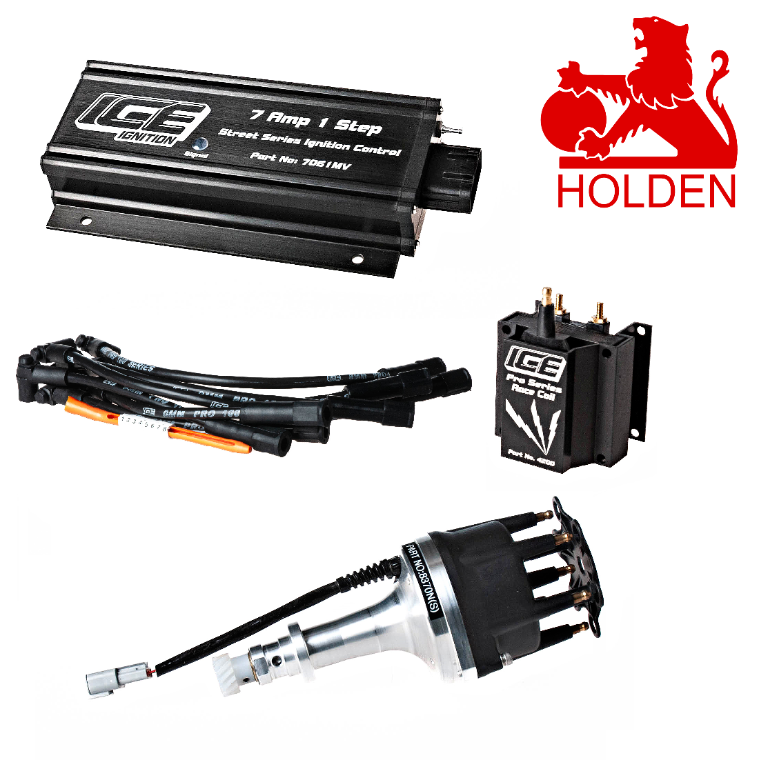 Holden 6 Red/Blue/Black - 7061MV 7 Amp 1 Step Street Series Ignition K – ICE Ignition